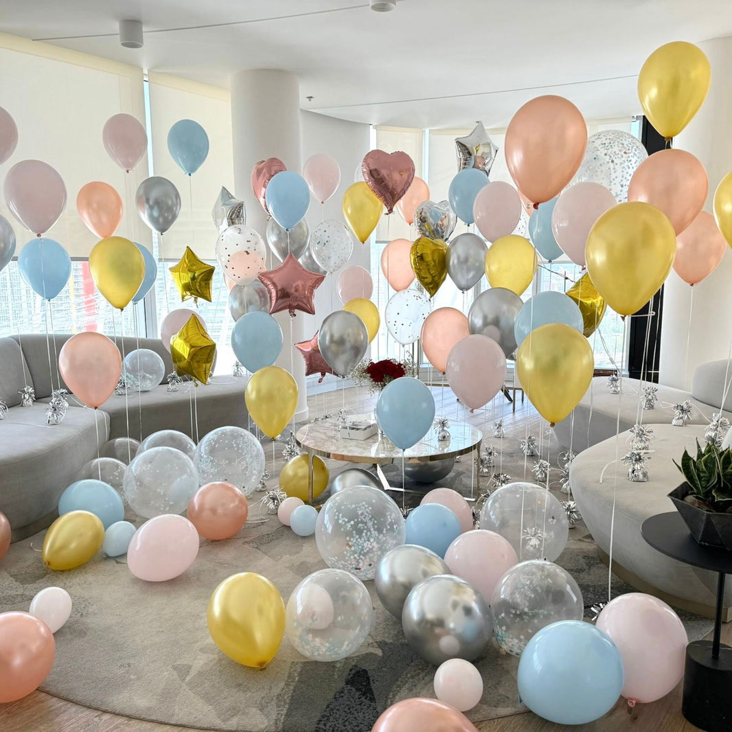Balloon Packages - Setup & Delivery - Vancouver Hotel – One Up Party Canada